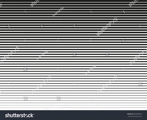 Horizontal Lines Design Halftone Element Vector Stock Vector Royalty Free 509658823