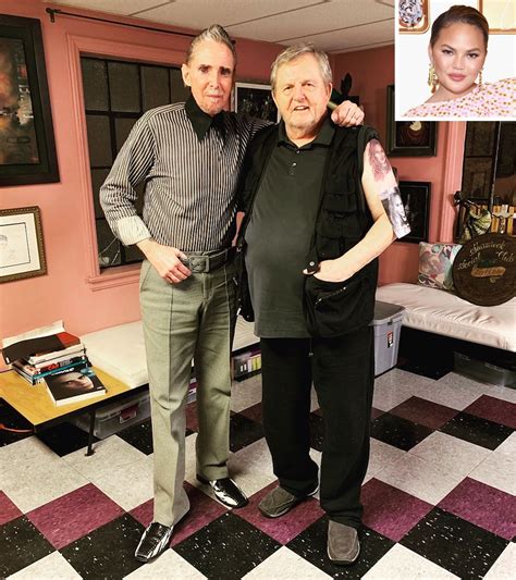 Chrissy Teigens Dad Gets A Tattoo Of Her Face On His Arm
