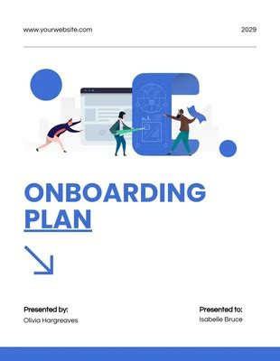 Free Onboarding Plan Templates Venngage