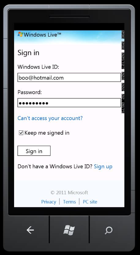 Live Sdk筆記5 Skydrive Explorer Windows Phone 7版 黑暗執行緒