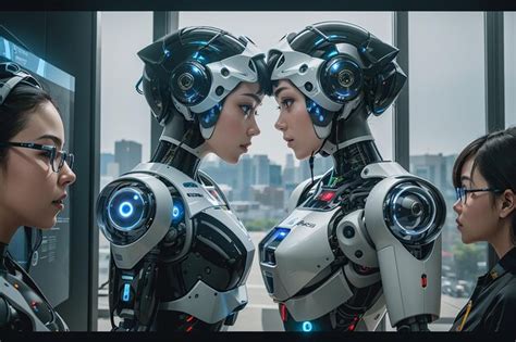 Premium Ai Image Ai Robotics Symposium Showcasing Innovation