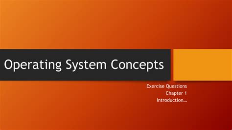 Solution Introduction To Operating System Studypool