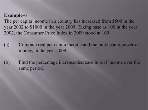 Consumer Price Index Number And Uses Of Cpi Pptx Commodities Economy