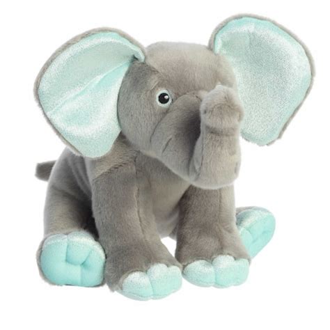 Aurora Medium Mint Destination Nation 12 Inch Mint Elephant Adventurous