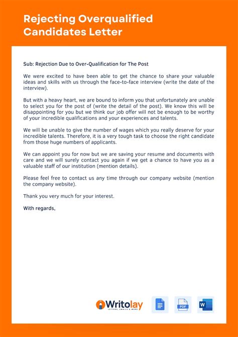 Candidate Rejection Email Templates For Every Stage Of Hiring