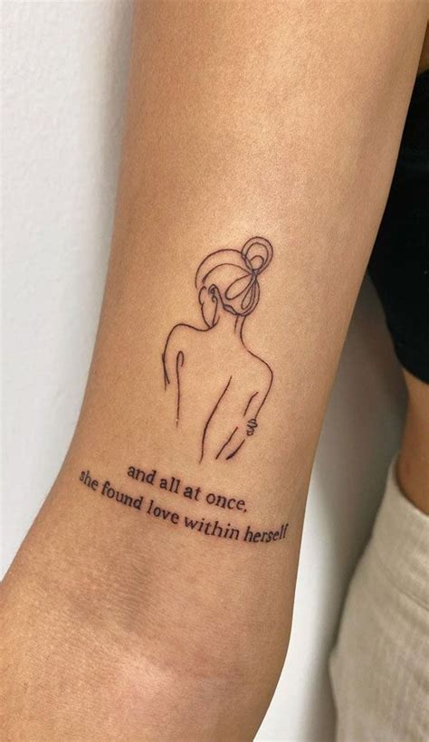 39 Inked Sentiments Exploring Meaningful Tattoos And All At Once She Found Love Within
