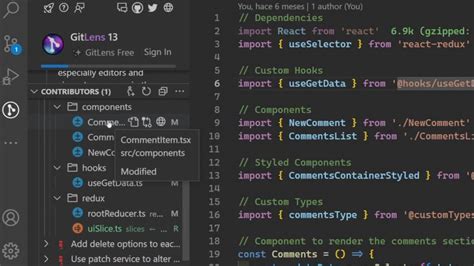 Git Lens Ejemplo Uno De Uso Hola Mundo