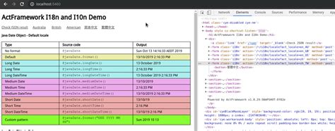 github act gallery i18n demonstrate how to do i18n and localization in actframework