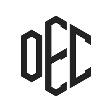 Premium Vector Oec Logo Design Initial Letter Oec Monogram Logo Using