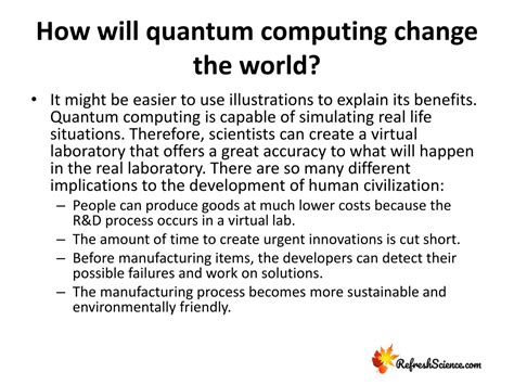 PPT Introduction To Quantum Computing PowerPoint Presentation Free Download ID