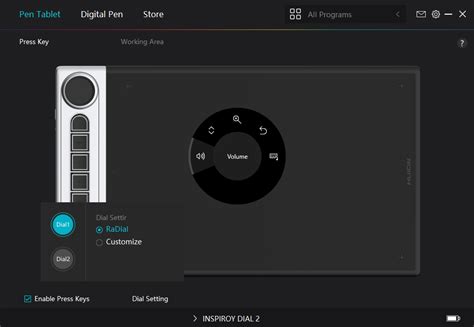 How To Set Up Radial Mode On Huion Inspiroy Dial 2 Huion