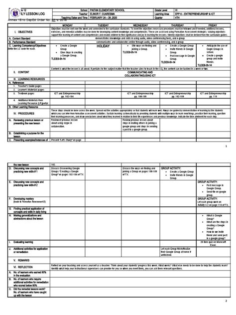 dll epp6 ict q1 w8 pdf educational technology learning