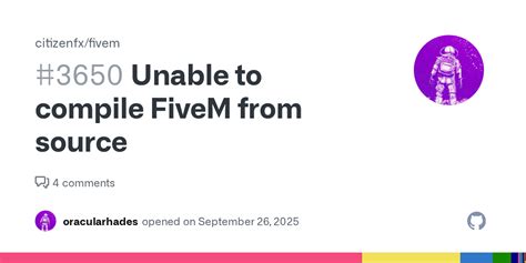 Unable To Compile Fivem From Source · Issue 3650 · Citizenfxfivem