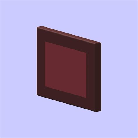 파란색 액자 모형 투명 배경 직사각형 사진 프레임 벡터 일러스트 레이 션 프리미엄 사진