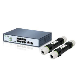 Port Long Range Ethernet Switch FASTCABLING