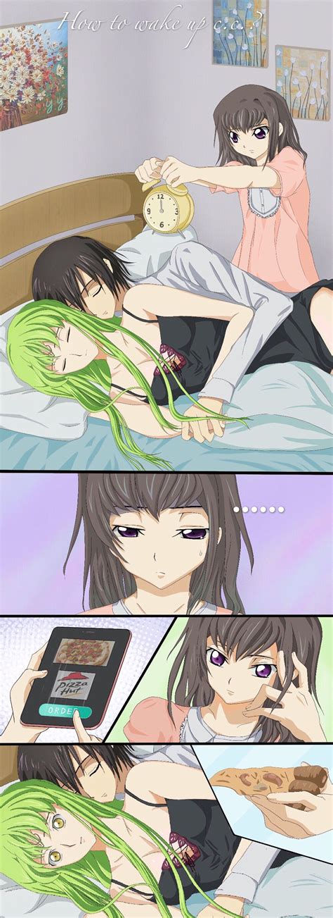 Lelouch and C C from Code Geass Anime Mèmes