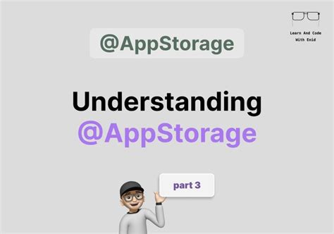 Learn And Code With Enid On Linkedin Swiftui Understanding Appstorage Part 3 Is Now