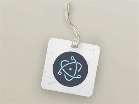 Electron Js App Logo Vector Free Download Logowik