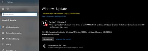 Intune Patching End User Experience With Wufb For Windows 10 Devices Software Update Device