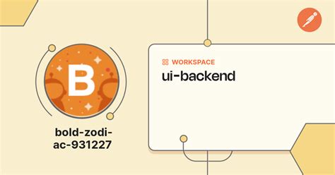 Ui Backend Postman Api Network