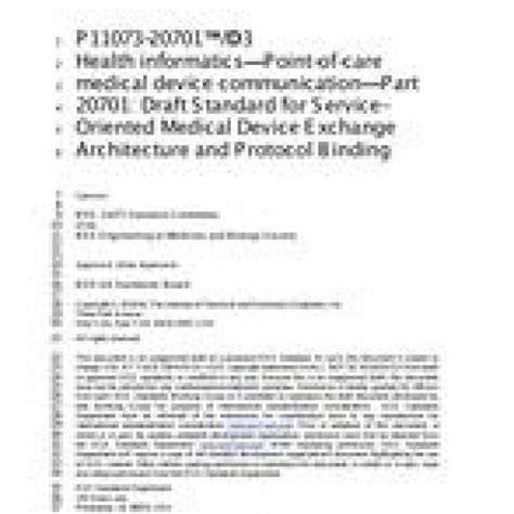 IEEE 11073 20701 2018