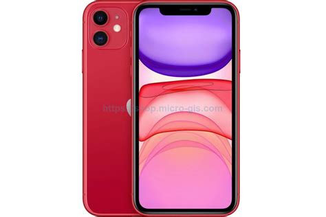 Apple Iphone 11 128gb Product Red Mhdk3 Slim Box