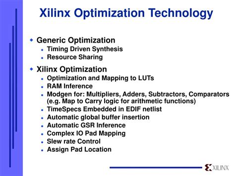 Ppt Xilinxexemplar Logic Fpga Synthesis Solution Powerpoint