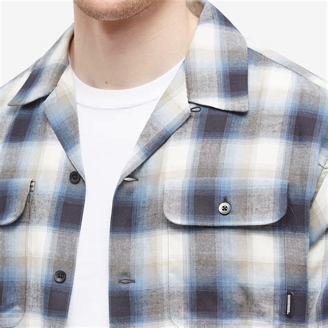 Neighborhood Block Ombre Shirt Blue End Kr