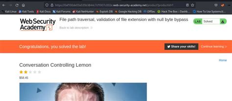 Abhishek Kumar Singh On Linkedin Directory Traversal Lab6 Solved File Path Traversal