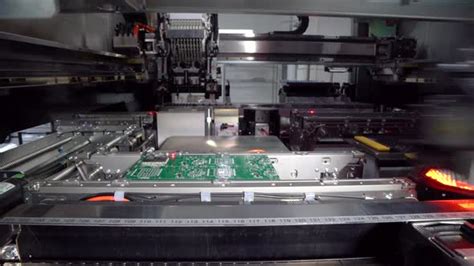 Electronic Circuit Production Line Industrial Stock Footage Ft Electronics And Circuit Cart