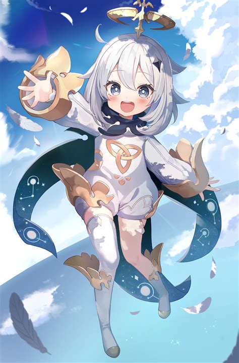 Paimon Genshin Impact Drawn By Nam Nam Danbooru