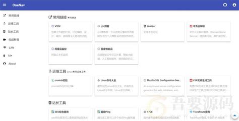php sqlite3简约网址导航、书签管理器网站源码 吾要源码