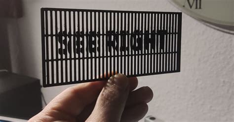 Lenticular Text By Michele Mm3d Download Free Stl Model