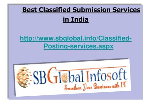 Ppt Professional Classified Submissions Services India Powerpoint