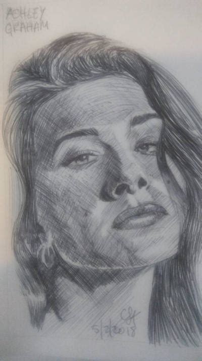 Ashley Graham By Chrislt83 On Deviantart