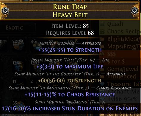 Got This Drop How To Make Str Stack Belt From It I Have Never Done