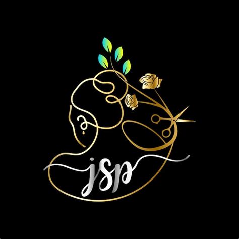Premium Vector Jsp Initial Logo Salon Luxury Cosmetics Spa Beauty Vector Template