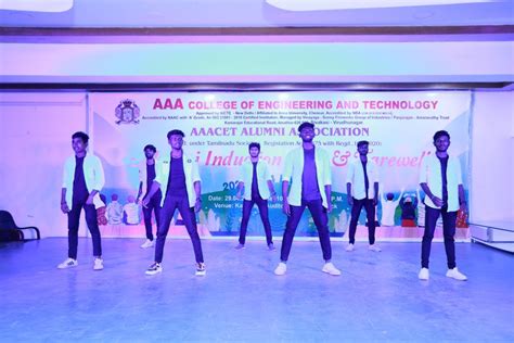 Alumni Induction Day And Farewell Of 2020 2024 Batch On 29 04 2024 Aaa College Of Engineering