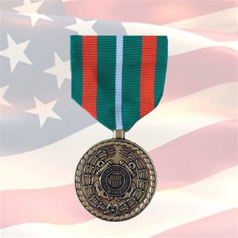 Us Coast Guard Achievement Medal United States O 4 E 7 Uscg