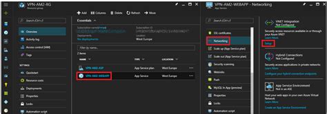 Create A Vnet And Access An Azure Vm Hosted Within It From An App