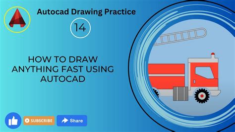 Autocad Drawing Practice How To Draw Anything Fast Using Autocad YouTube