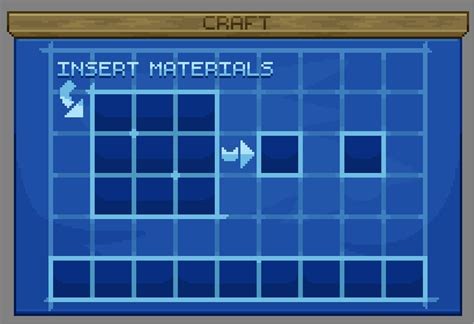 Artstation Crafting Menu