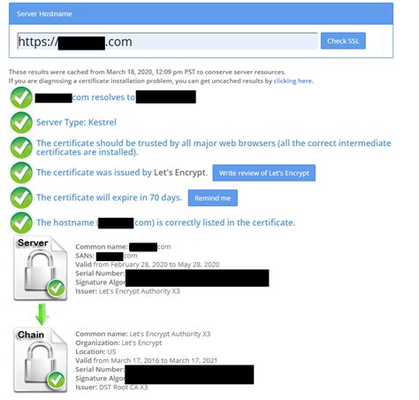 Iis SSL Doesn T Work On Chrome But Works On Every Other Browser Server Fault