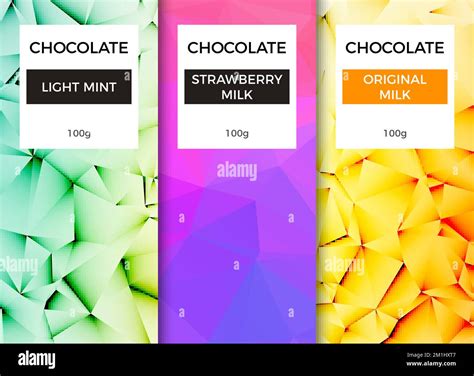 Chocolate Bar Packaging Template Design Chocolate Branding Product