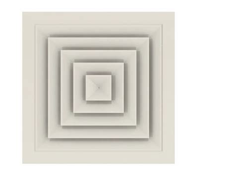 Powder Coated Square Ceiling Diffuser For Commercial At ₹ 950piece In