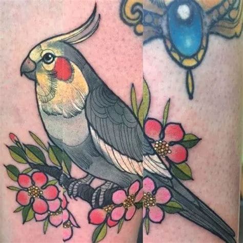 15 Fancy Cockatiel And Cockatoo Tattoos Tattoodo Tattoos Parrot Tattoo Birds Tattoo