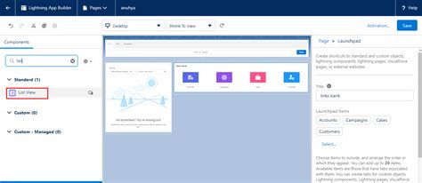 What Is List View In Lightning App Builder Forcelearn