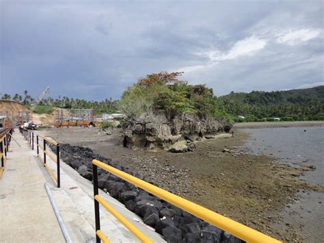 Jetty Development Process Jetty Safety Fence Pipe Line And Jetty Head In The Lpg Plant Work