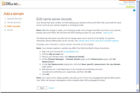 adding a domain to your office 365 p1 plan sme rene modery