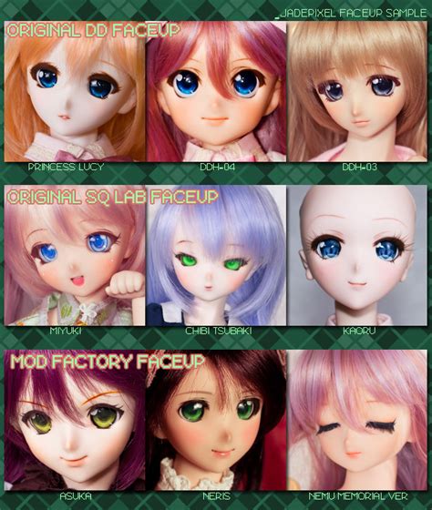 Jadepixel Faceup Shop 3 Slots Open Jadepixel Doll Lab
